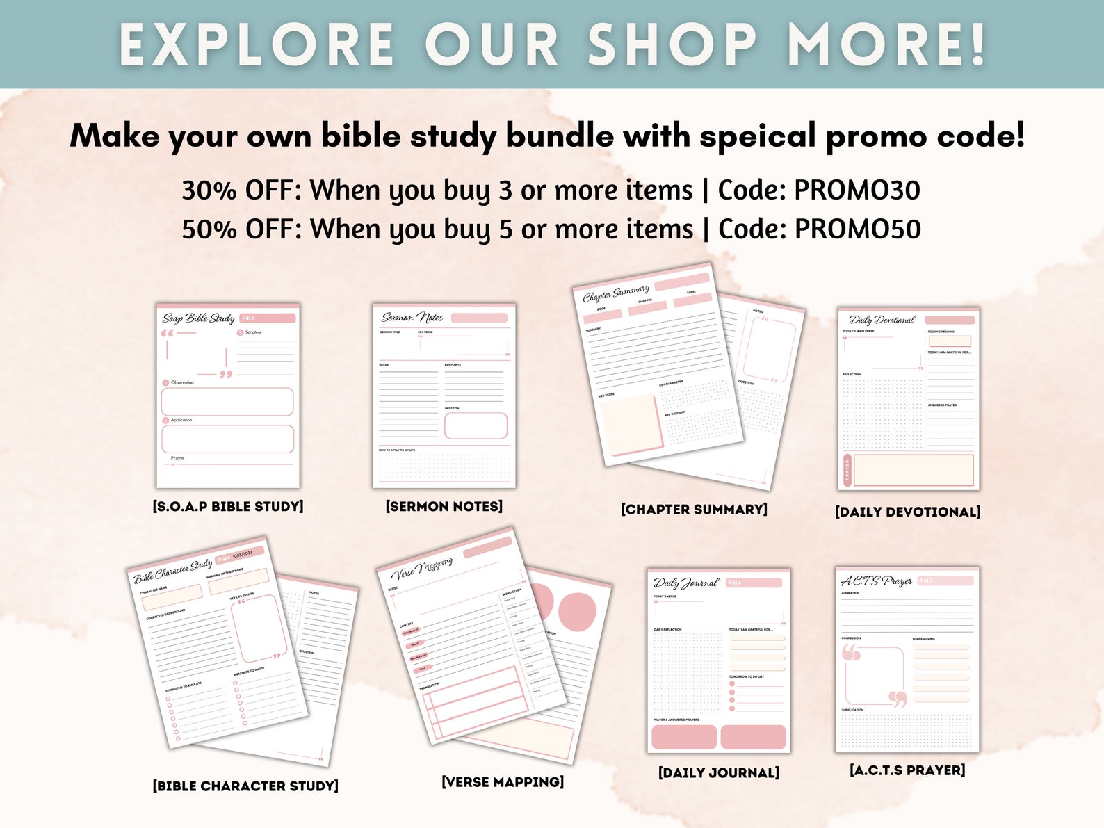 Bible Verse Mapping - Bible Printable Study Guide - Bible Study Bundle ...