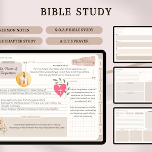 Digital Journaling Bible | KJV Bible | Bible Study for Goodnotes ...