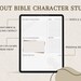Bible Character Study, Bible Study Printable, Christian Character ...