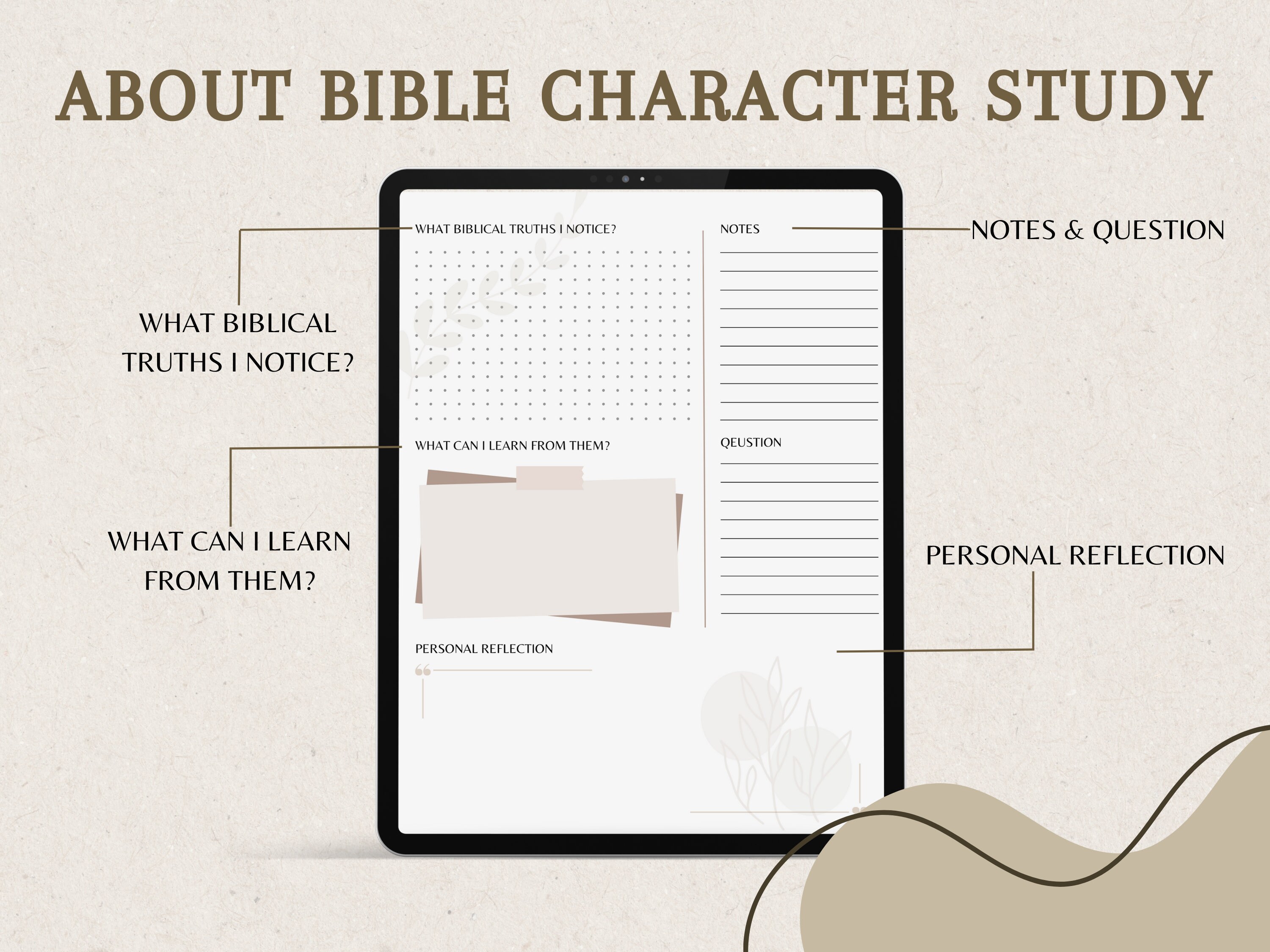 Bible Character Study, Bible Study Printable, Christian Character ...