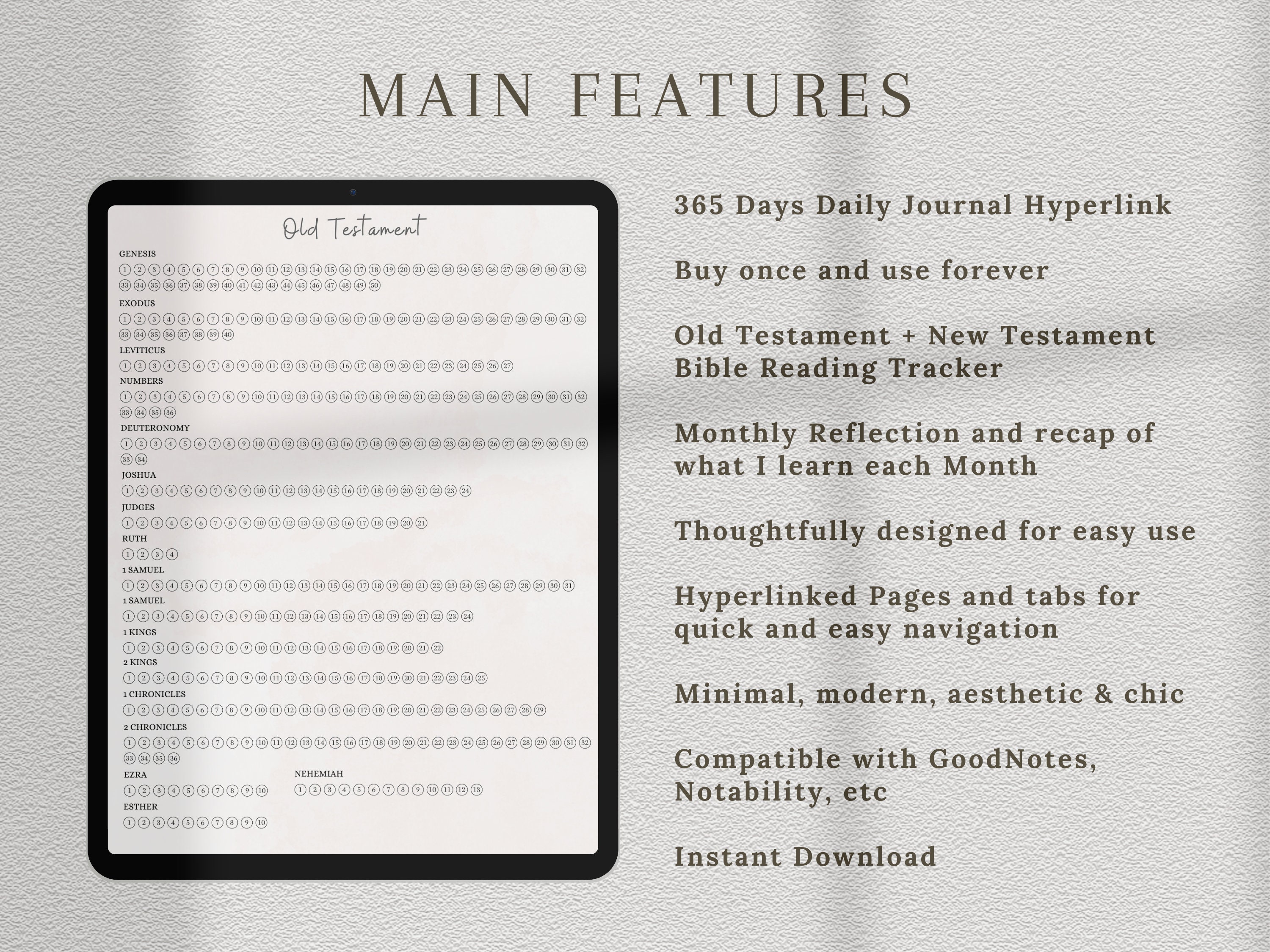 Bible Reading Tracker - Bible Reading Journal - Bible Study Template ...