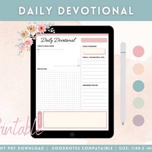 Bible Study Bundle, 8 Templates Digital Bible Study, Faith Journal ...