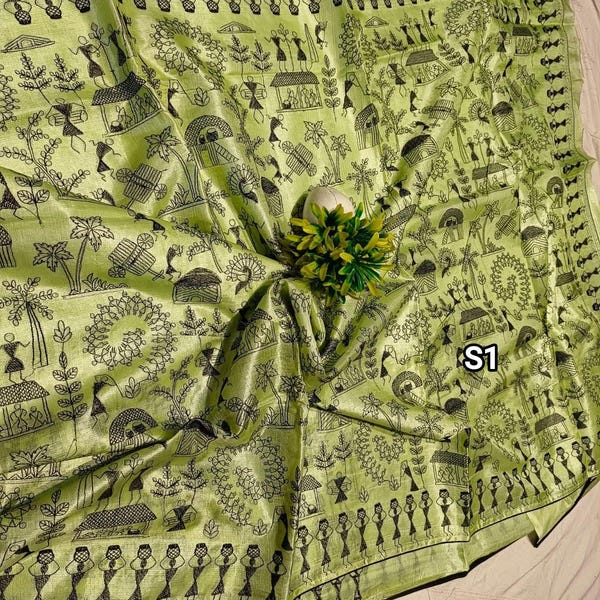 Saree Warli - Etsy