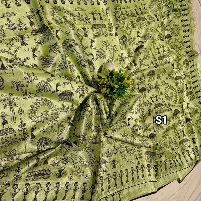 Saree Warli - Etsy