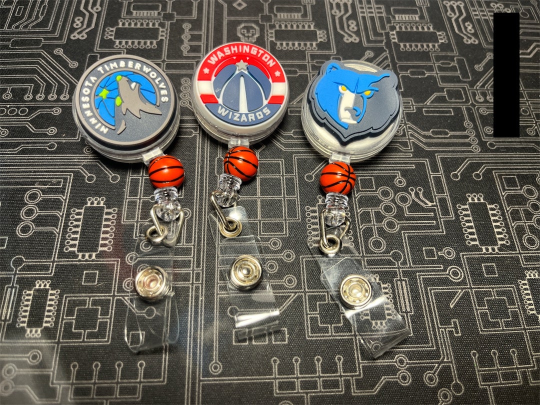 Basketball Team ID Retractable Badge Reels - Etsy