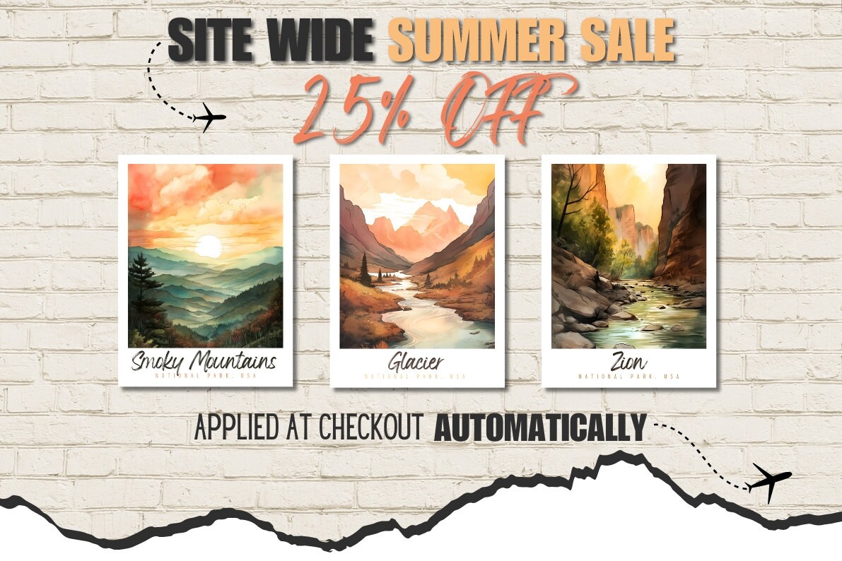 Theodore Roosevelt National Park Watercolor Travel Poster Theodore ...