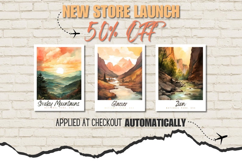 Mammoth Cave National Park Watercolor Travel Poster Mammoth Cave Wall ...