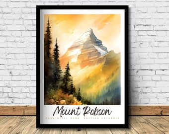 Kopaonik National Park Watercolor Travel Poster Kopaonik Wall Art ...