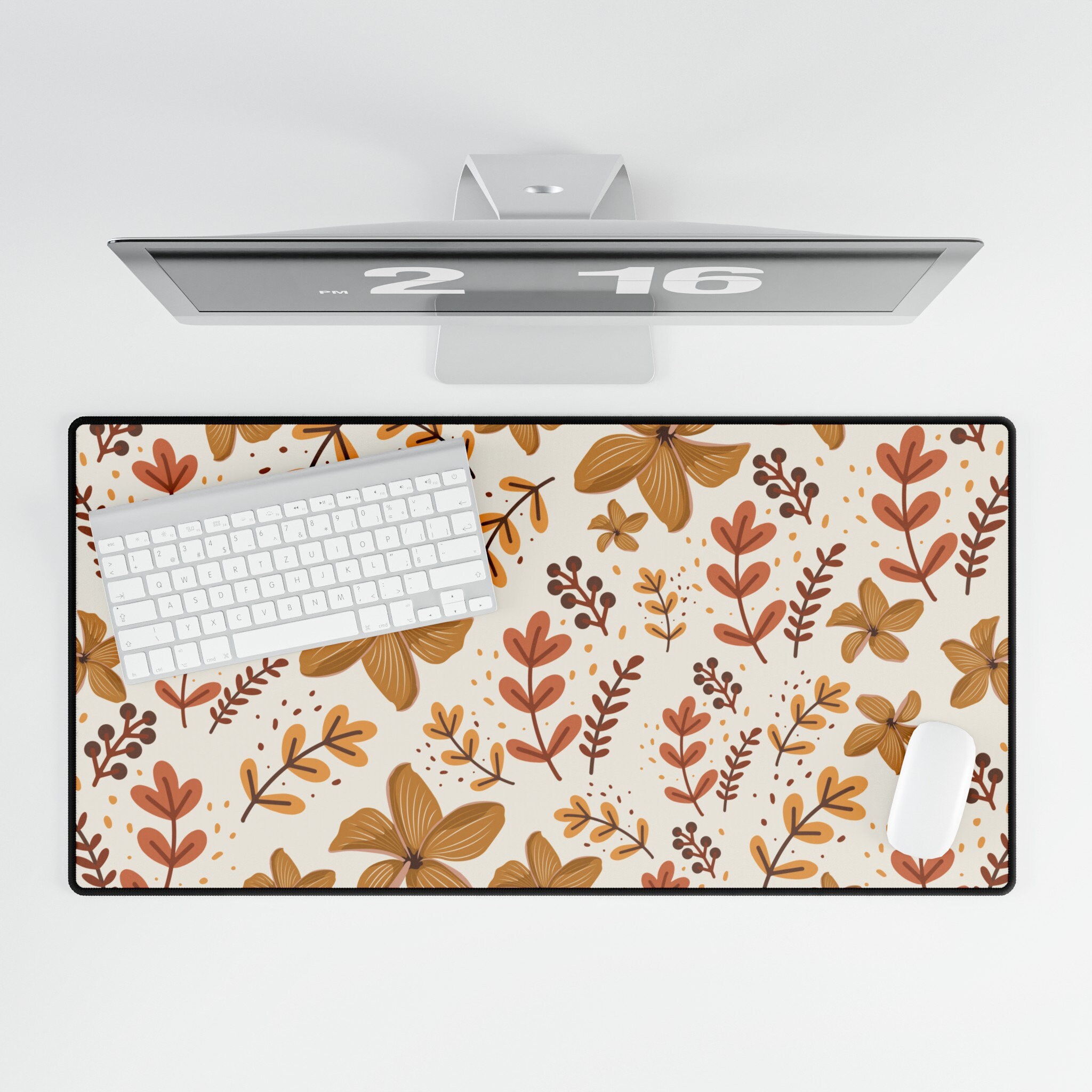 Cute Fall Flower Desk Mats - Etsy