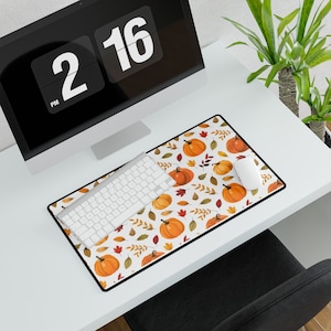 Cute Fall Pumpkin Desk Mats - Etsy