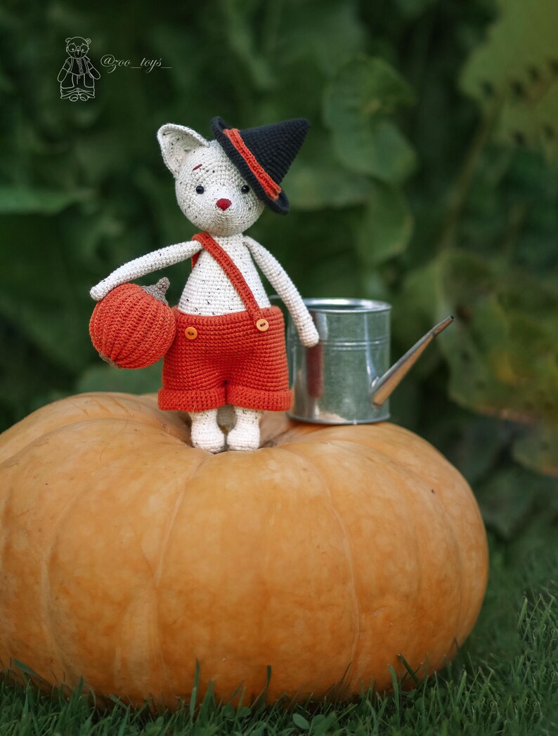 Crochet Pattern Fox Halloween. Amigurumi Animals. White Fox. - Etsy