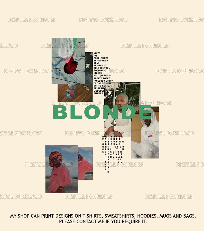 Frank Ocean PNG, Frank Ocean Png Digital Download File Sublimation, Svg ...