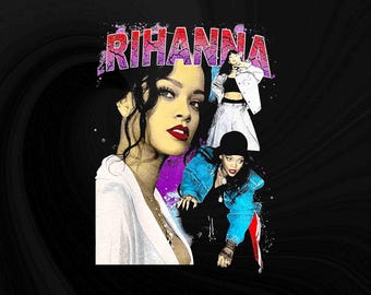 Rihanna PNG, Rihanna Png Digital Download File Sublimation, Svg File ...