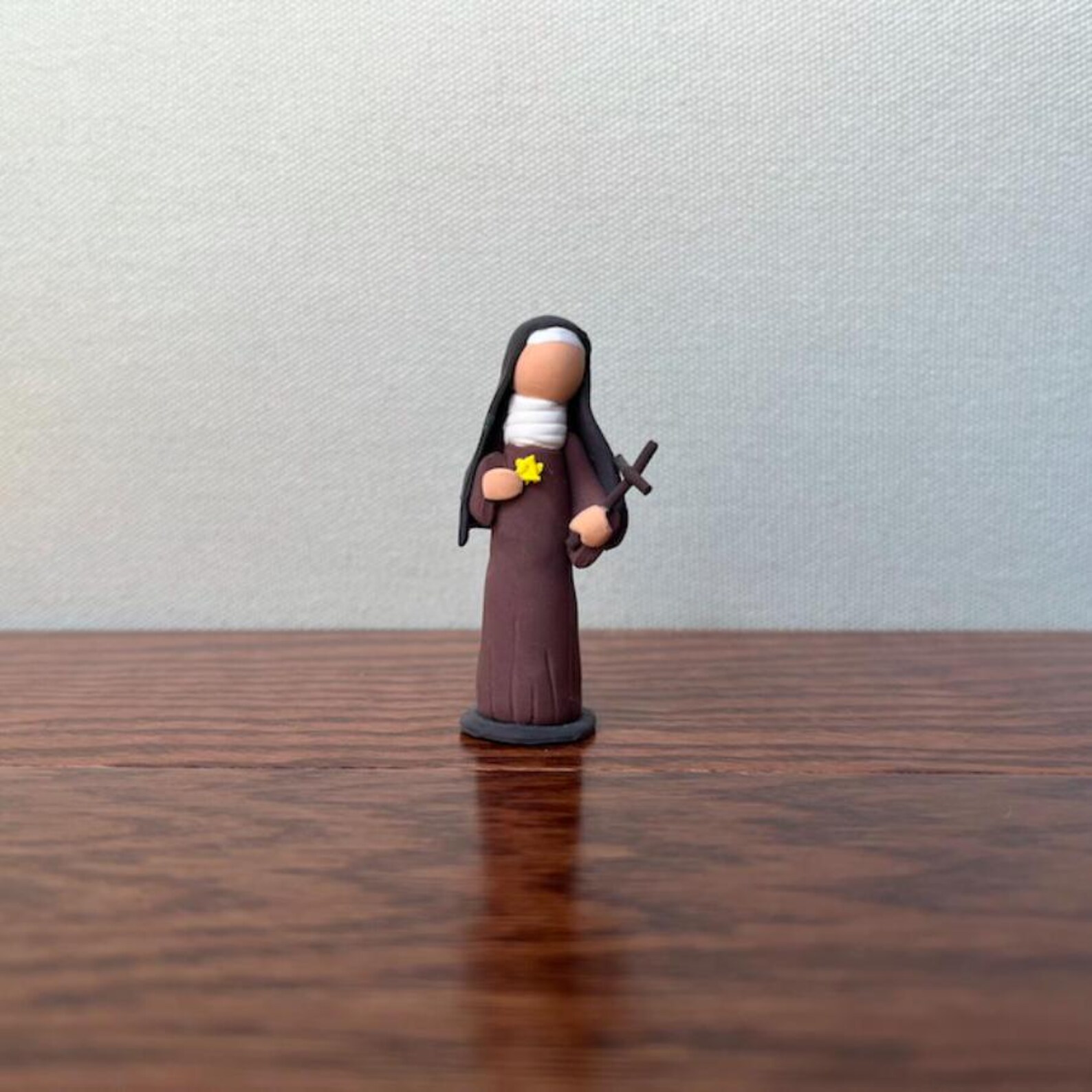 Mini St Edith Stein Clay Figurine, St Teresa Benedicta of the Cross ...