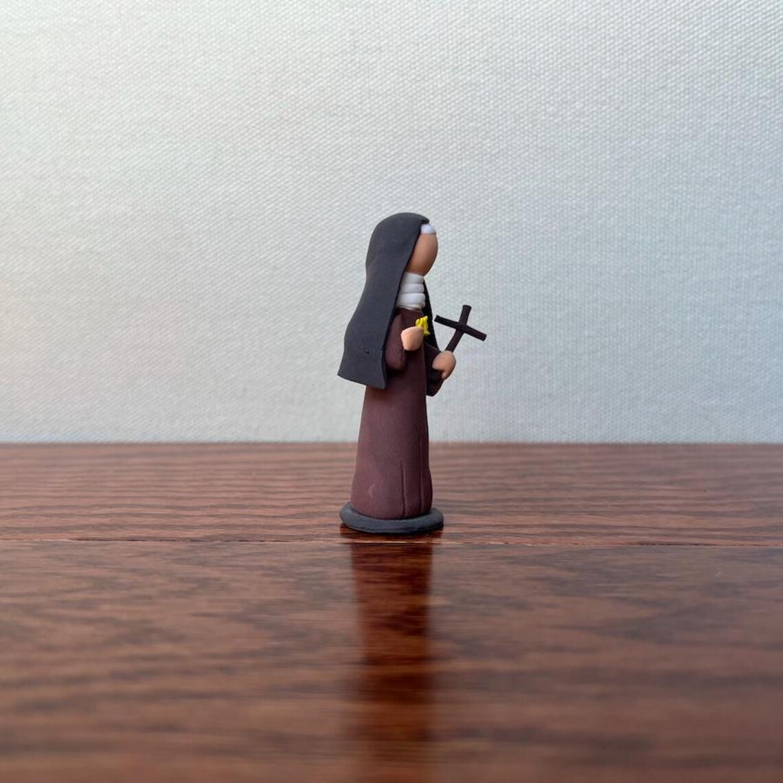 Mini St Edith Stein Clay Figurine, St Teresa Benedicta of the Cross ...
