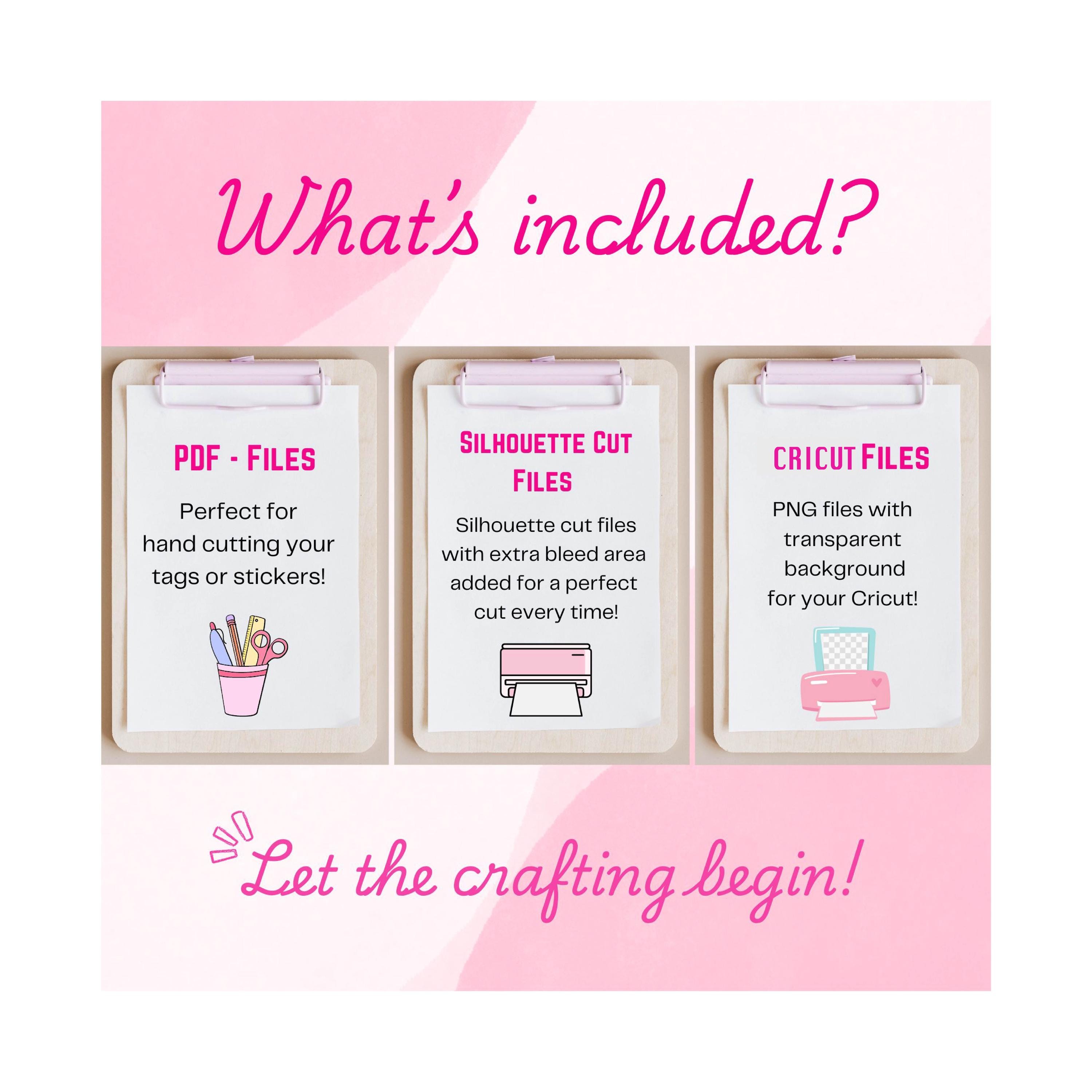 Rainbow, Gift Tags, SVG, PNG, DXF, Tag, Tags, Svg Files for Cricut ...