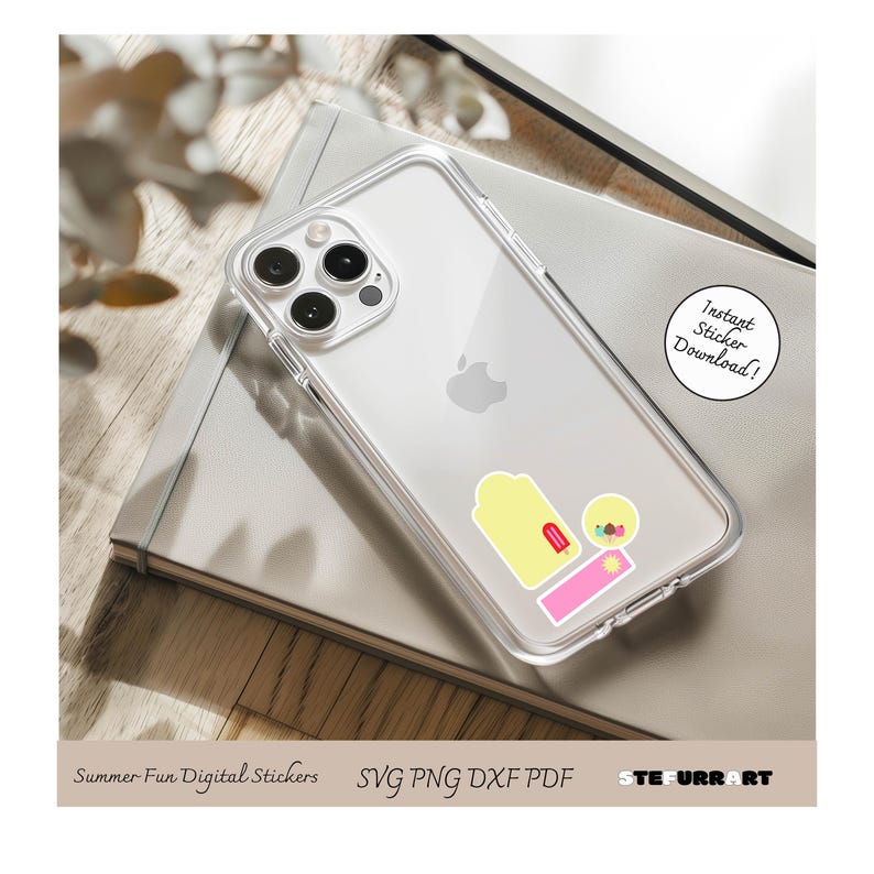 Stickers, Summer, Journal Stickers, Planner Stickers, Laptop Stickers ...