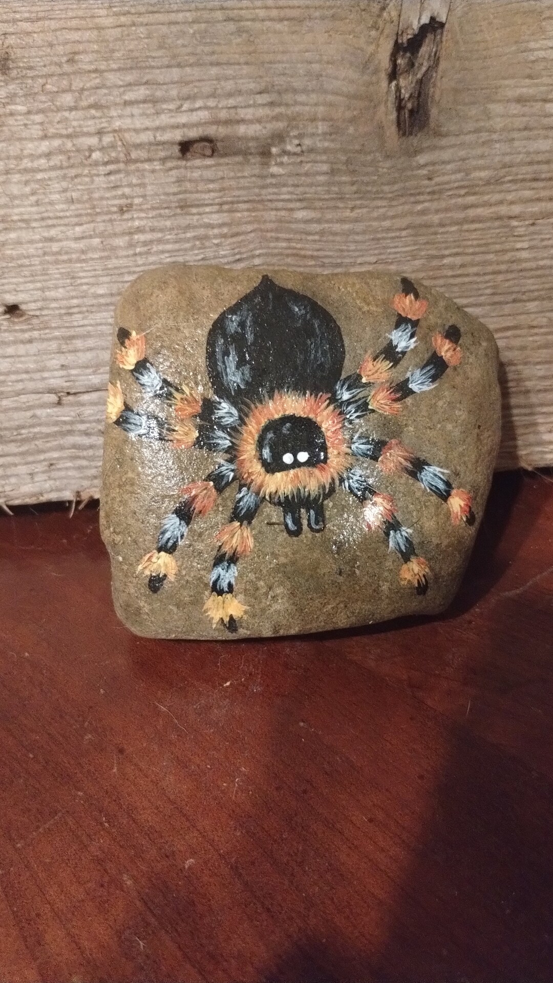 Tarantula Painted Rock - Etsy