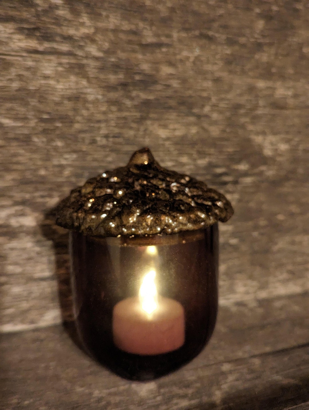 Resin Acorn Jar Trinket Jar Fall Jar - Etsy