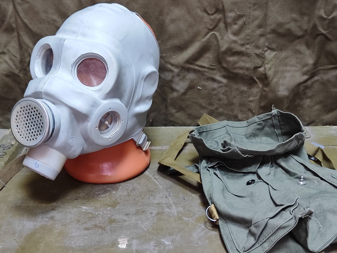 Soviet Gas Mask PMG & Original Bag. USSR Respirator Máscara - Etsy