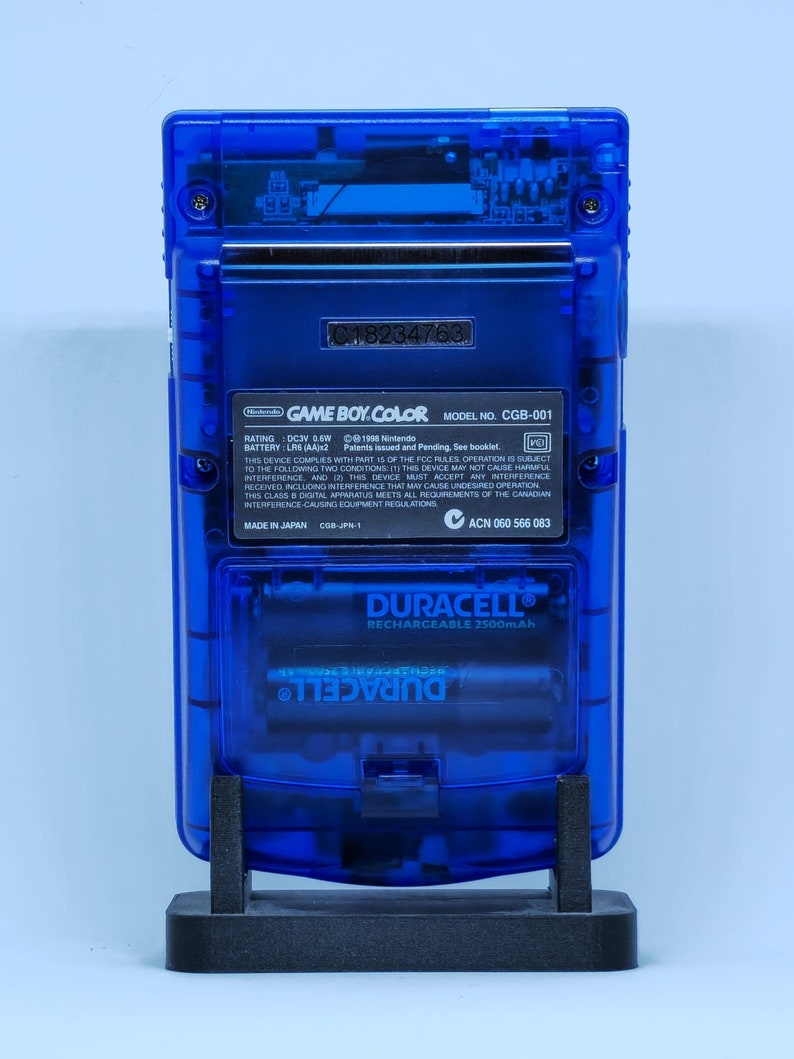 Gameboy Color Ice Blue Edition - Etsy