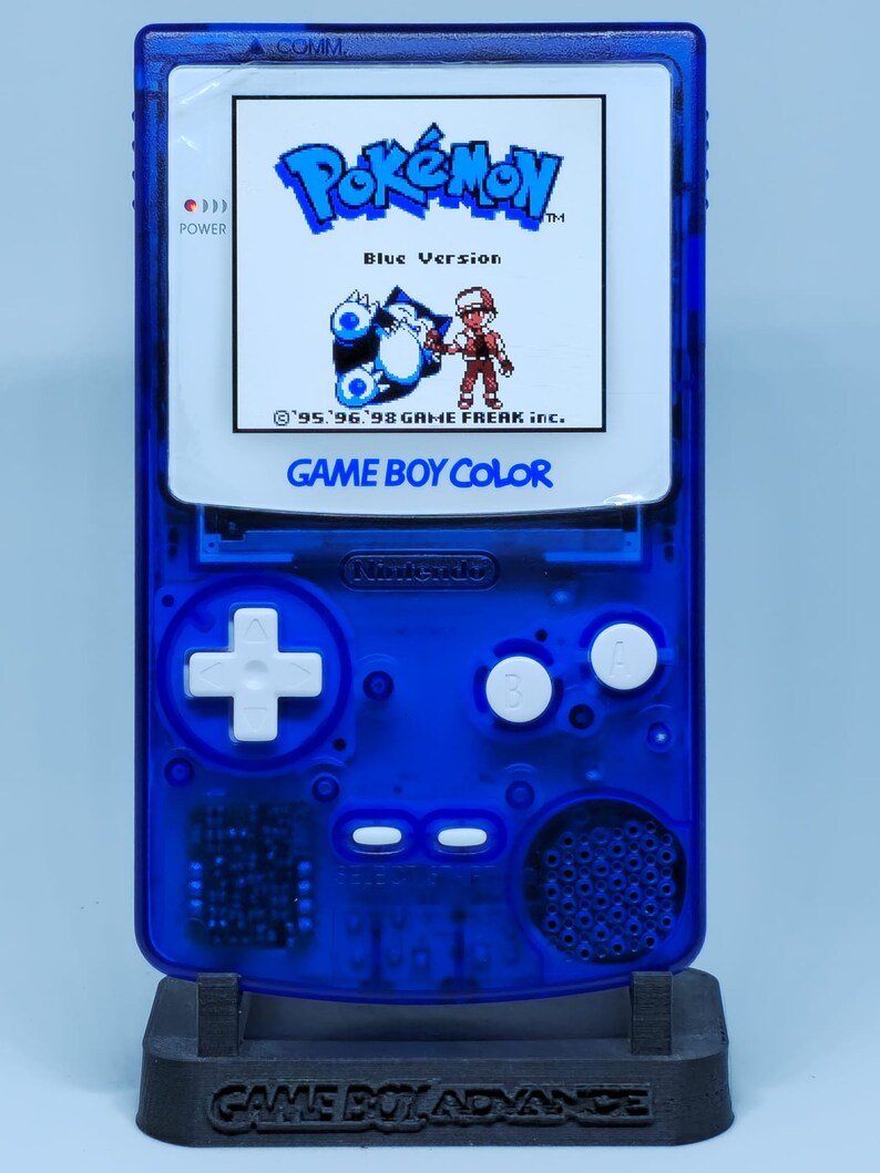 Gameboy Color Ice Blue Edition - Etsy