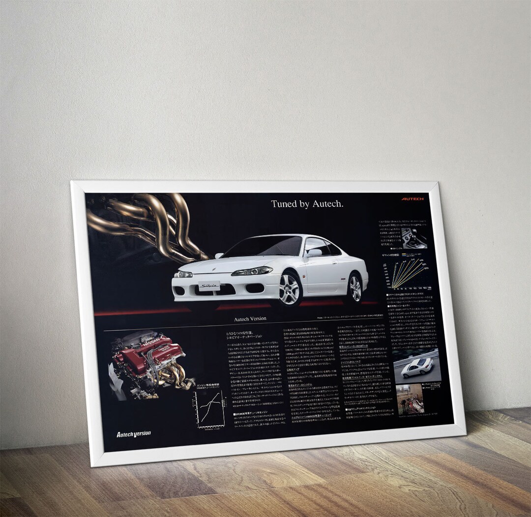 Nissan Silvia S15 Autech Poster - Etsy