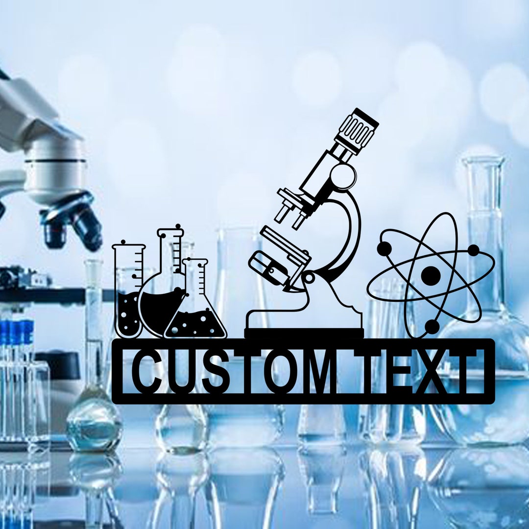 Personalized Classroom Chemistry Display Custom Name Science - Etsy