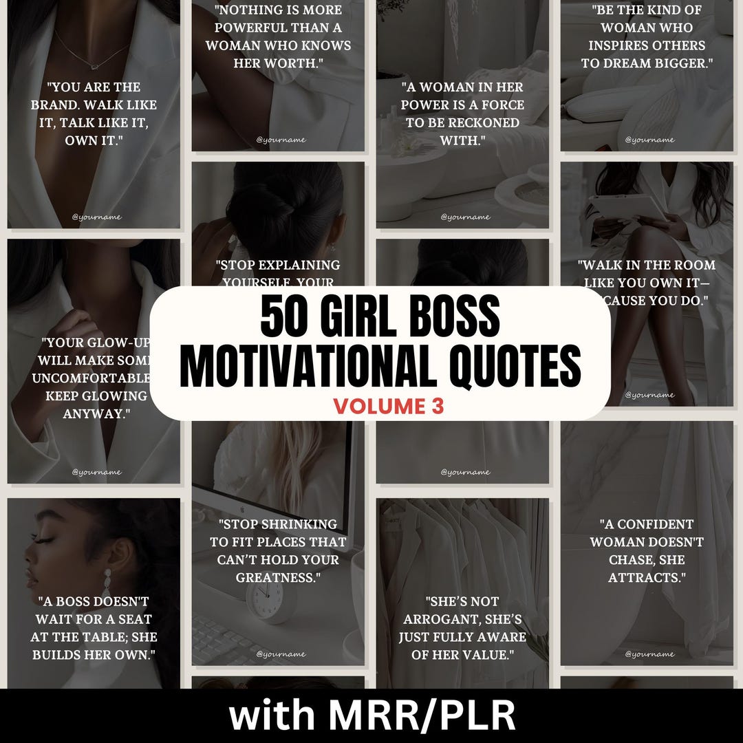 Melanin Faceless Quotes Template, Confidence and Boss Energy Quotes ...