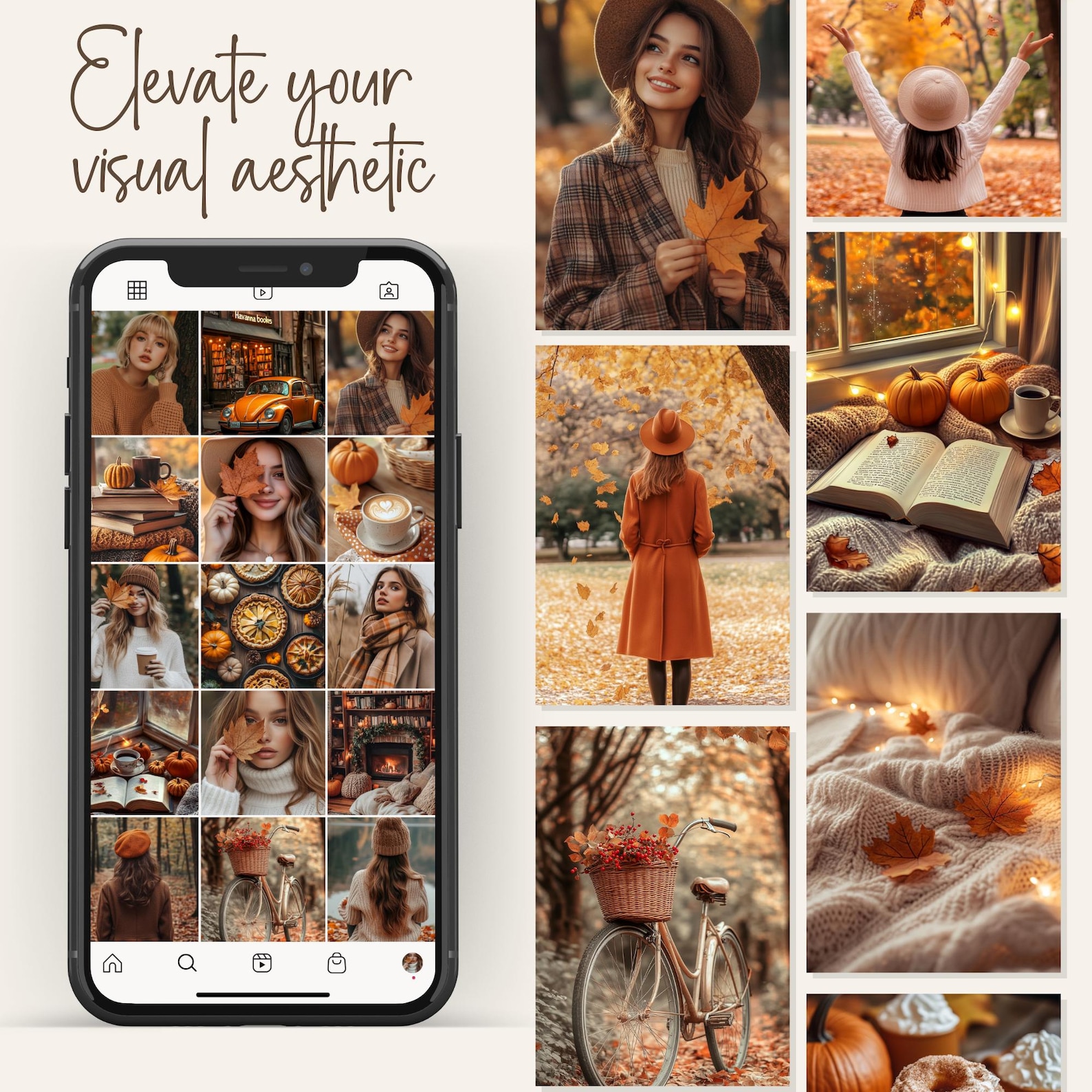 Cozy Fall Aesthetic Stock Photos, Warm Autumn Tones, Rustic Fall Mrr ...