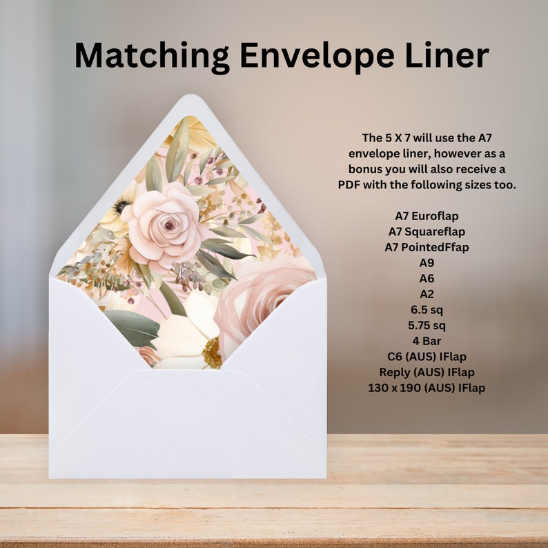Birth Announcements, Baby Girl, Editable Boho New Baby, DIY ...