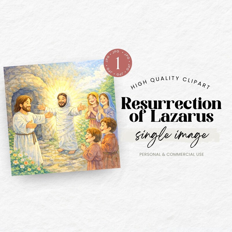 Lazarus Clipart - Etsy