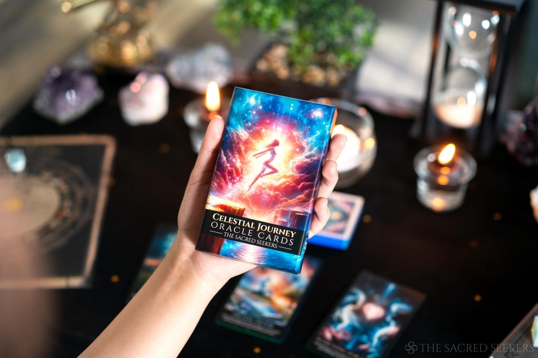 Celestial Journey Oracle Cards - Tarot Card Deck - Dice Game - the ...