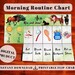 Horse Morning Routine Chart, Printable Flip Chore Chart for Kids Daily ...