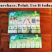 Dino Morning Routine Chart, Printable Folding, Flip Chore Chart for ...