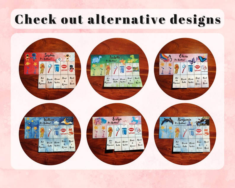 Moon Bedtime Chore Chart for Kids standard, Parenting Hack, Routine ...