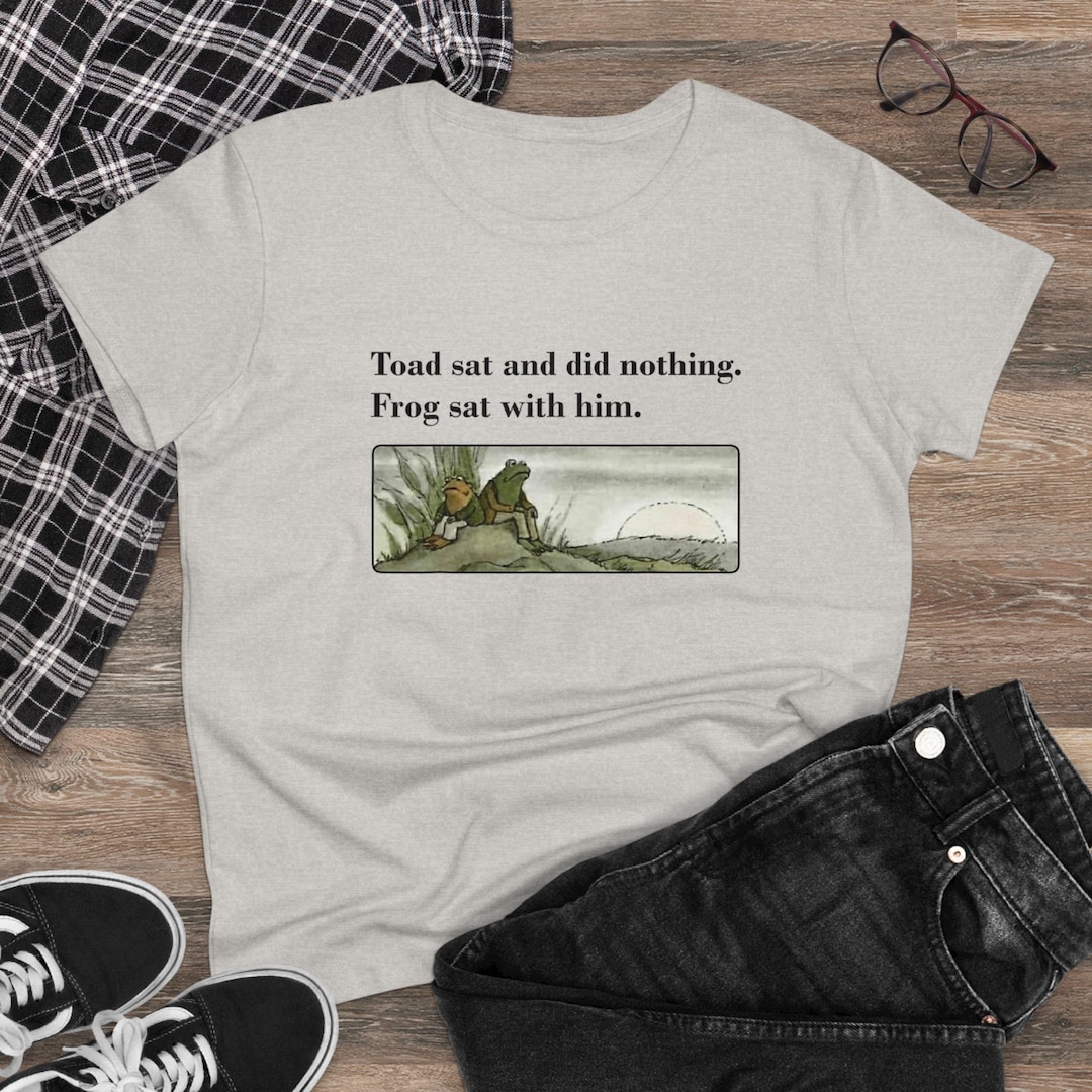 Frog and Toad T-shirt, Classic Book Shirt, Frog Lover Shirt, Frog and ...