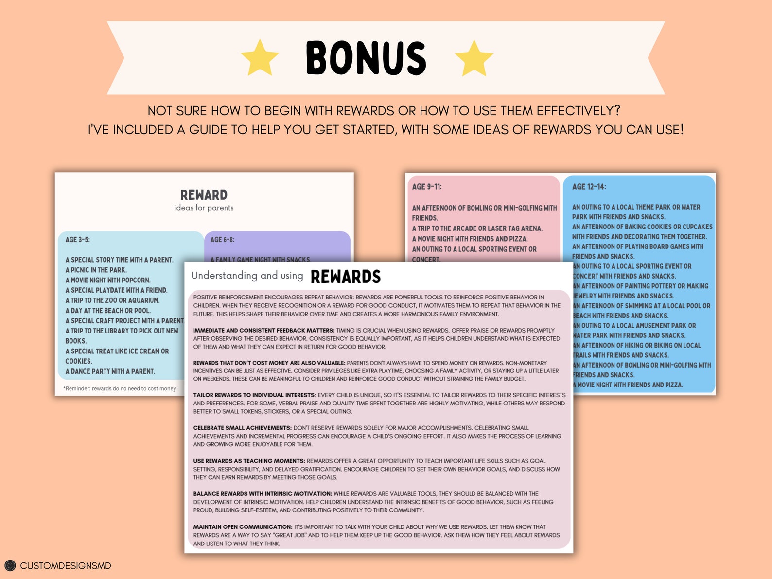 Editable Kids Responsibility Chart Colorful Behavior Chart Helpful Kids ...