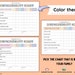 Editable Kids Responsibility Chart | Colorful Behavior Chart | Helpful ...