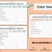 Editable Kids Responsibility Chart | Colorful Behavior Chart | Helpful ...