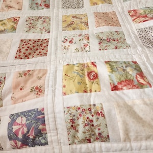 French Country Garden Handmade Quilt - Etsy