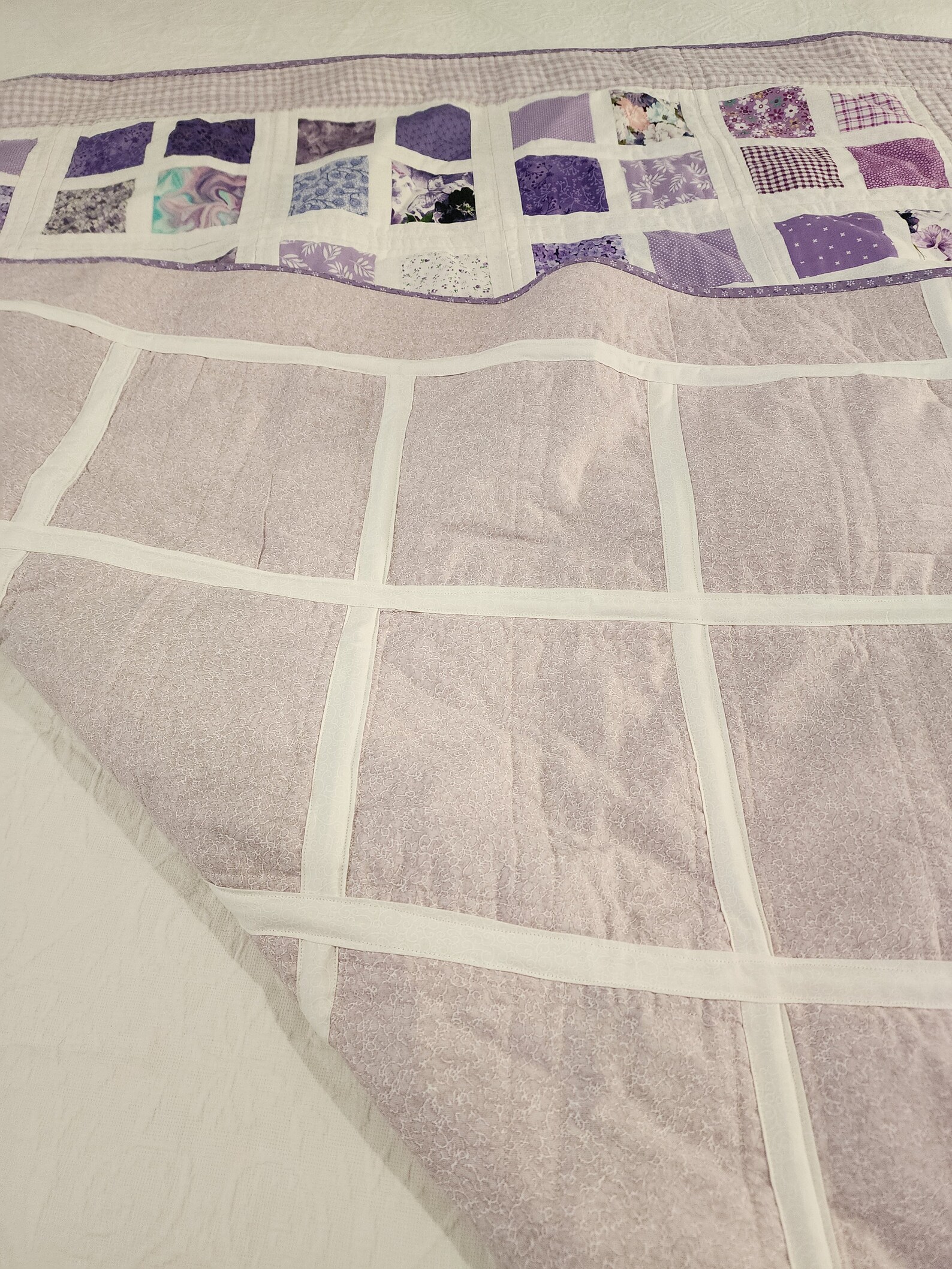 Lavender Fields of France -handmade Quilt - Etsy