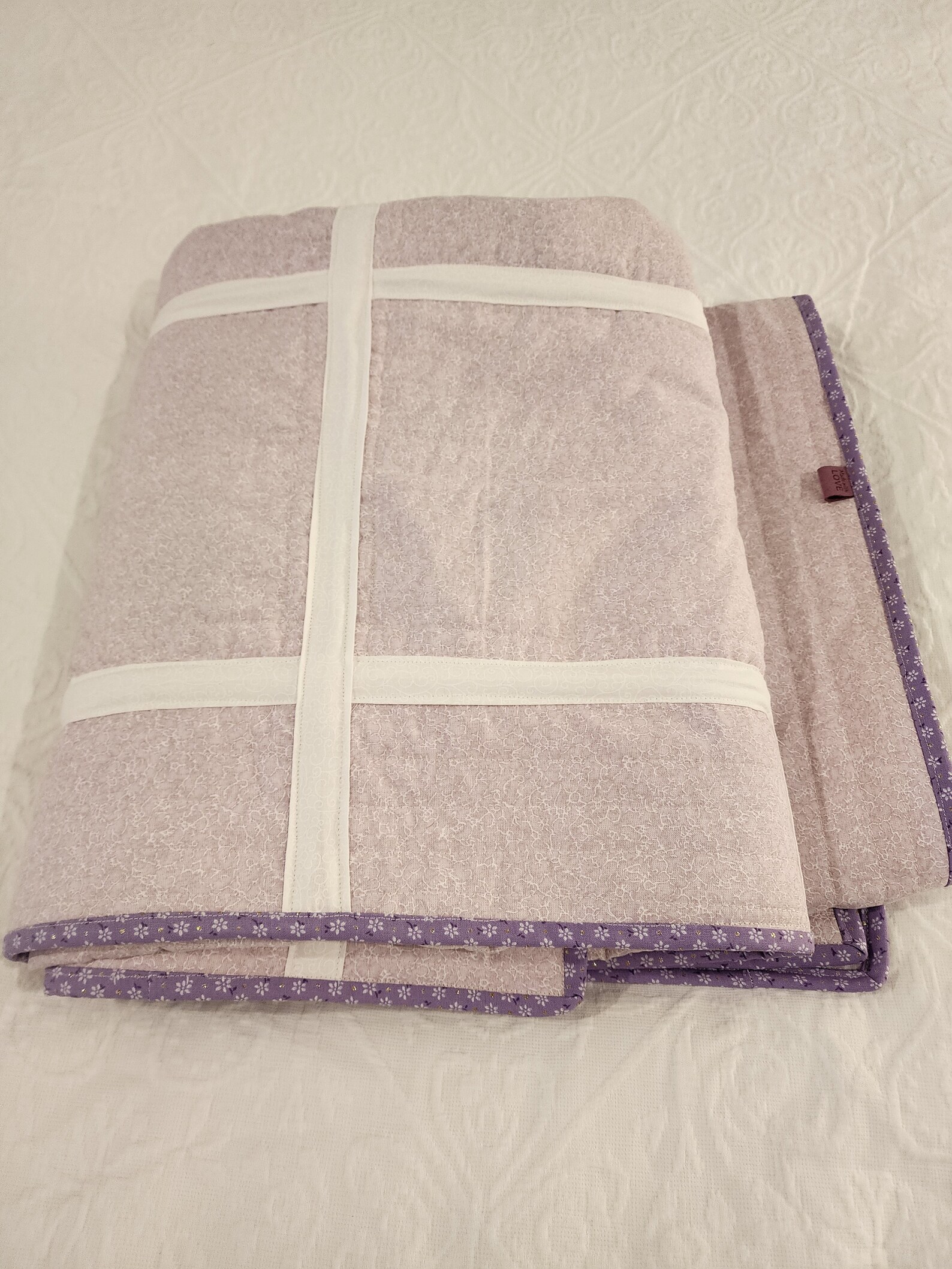 Lavender Fields of France -handmade Quilt - Etsy