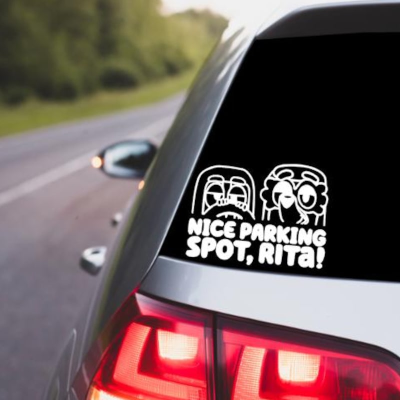 Funny Car Stickers - Etsy UK