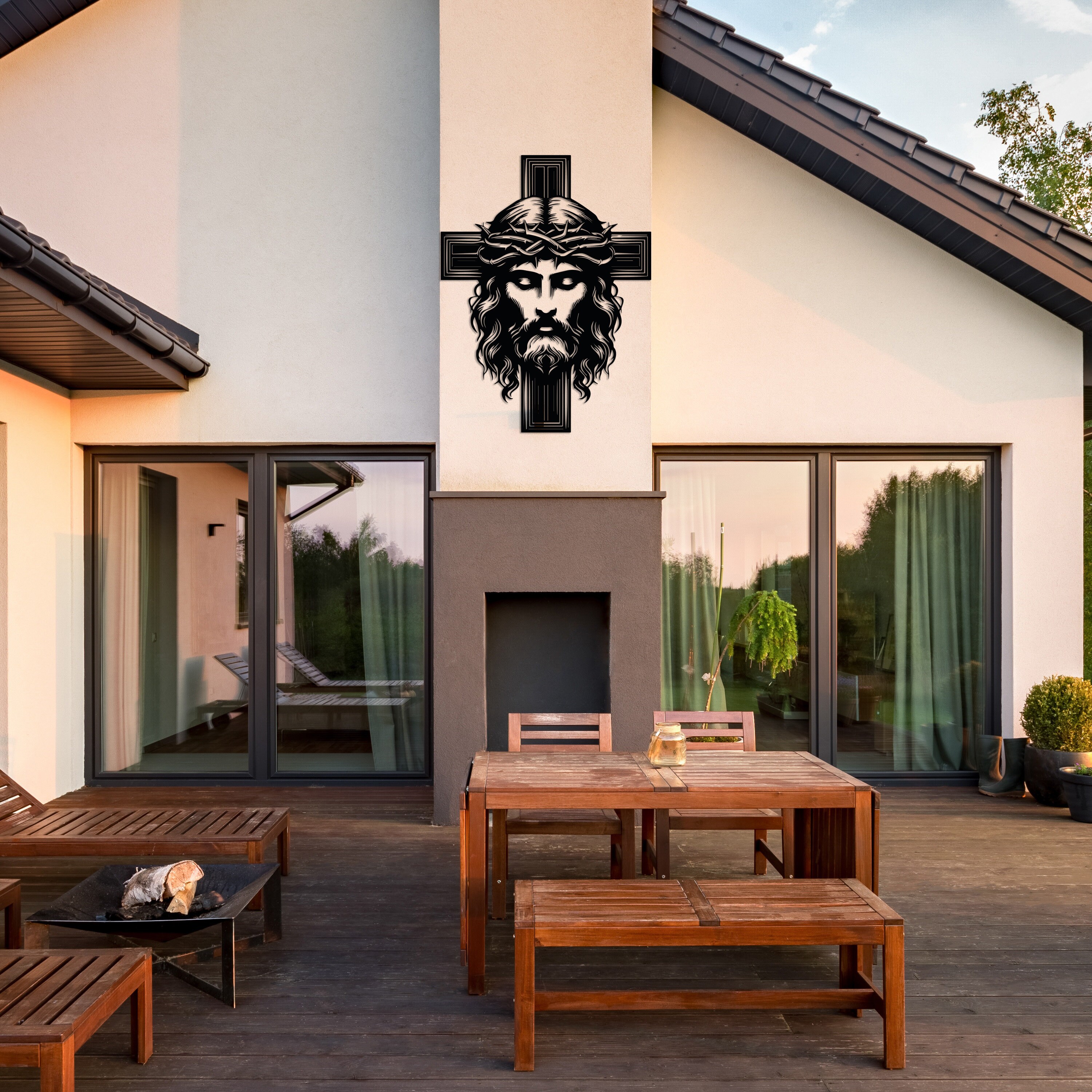 Jesus Metal Wall Art, Son of God Wall Decor, Christian Gifts, Faith ...