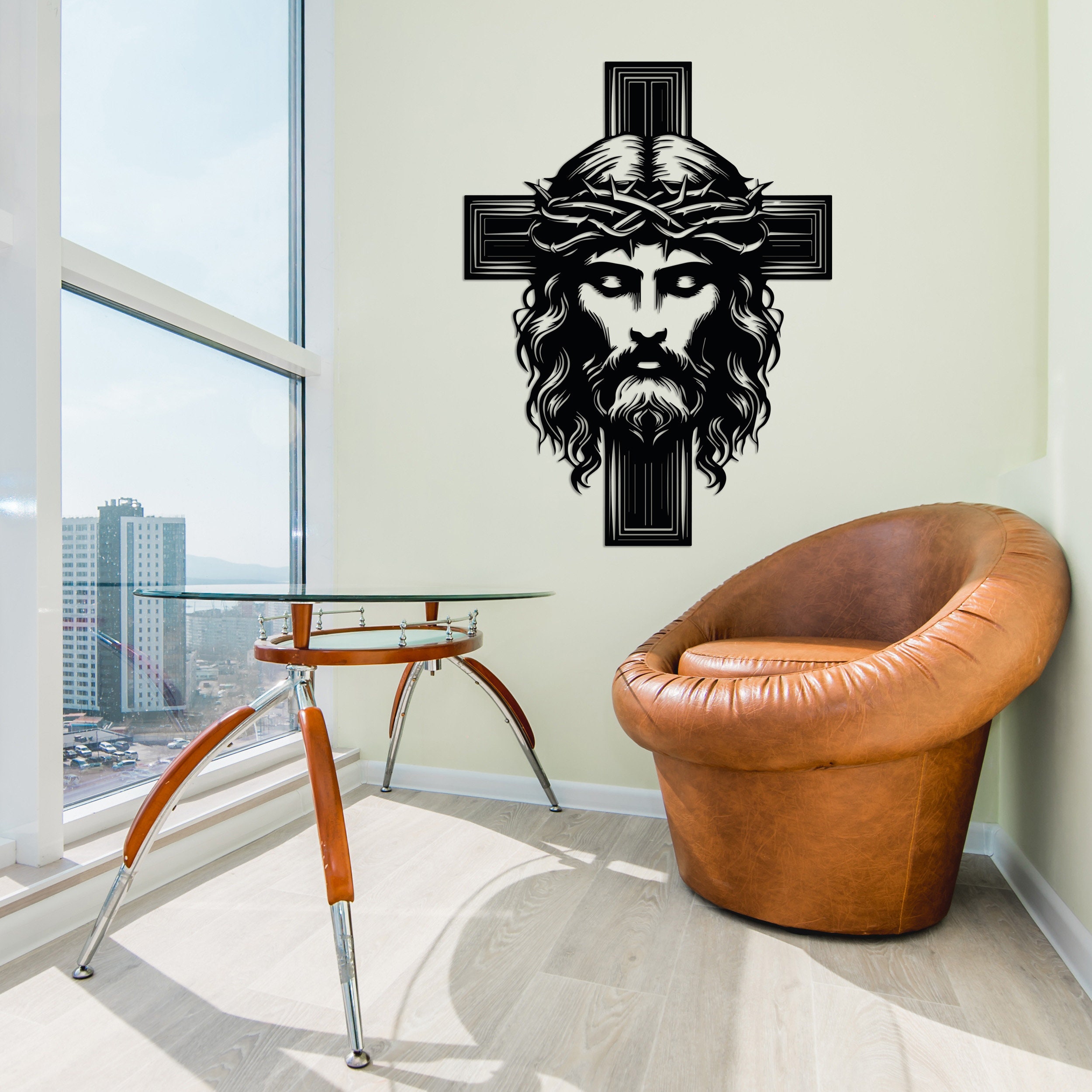 Jesus Metal Wall Art, Son of God Wall Decor, Christian Gifts, Faith ...