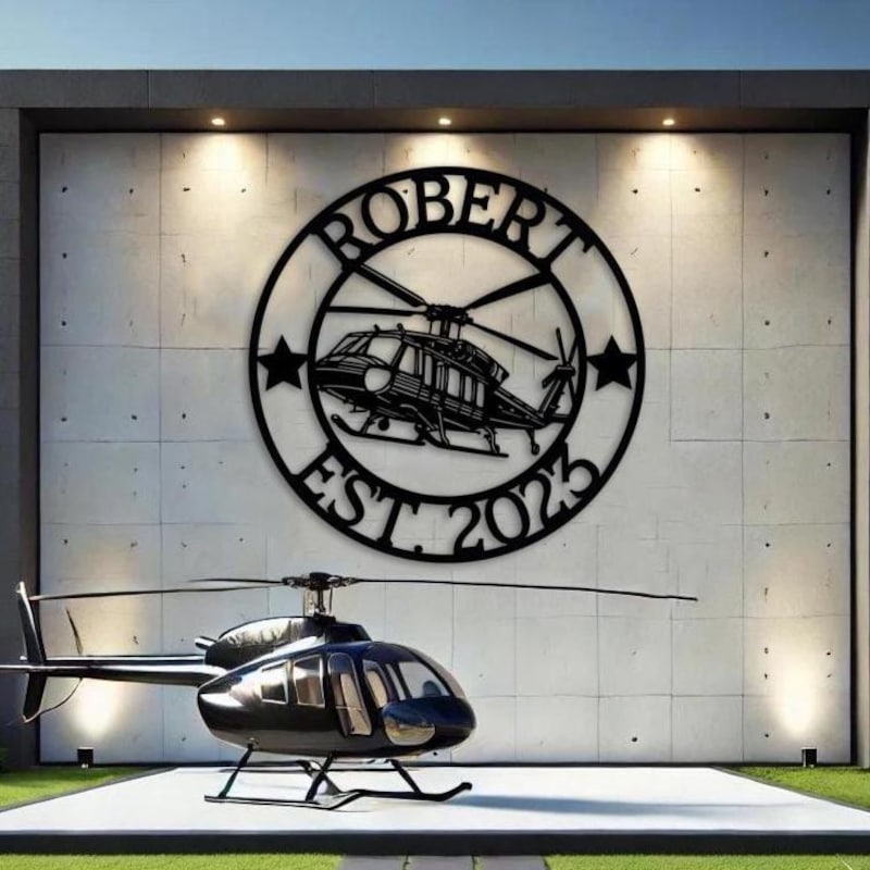Helicopter Decor - Etsy