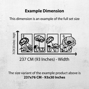 Metal Poppy Wall Art, Red Poppy Decor, Boho Wall Decor Living Room ...