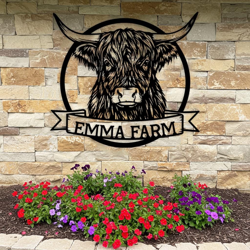 Custom Farmhouse Sign, Last Name Ranch Sign, Personalized Ranch Wall ...