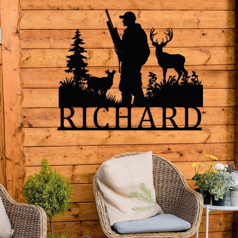 Hunting Wall Decor - Etsy